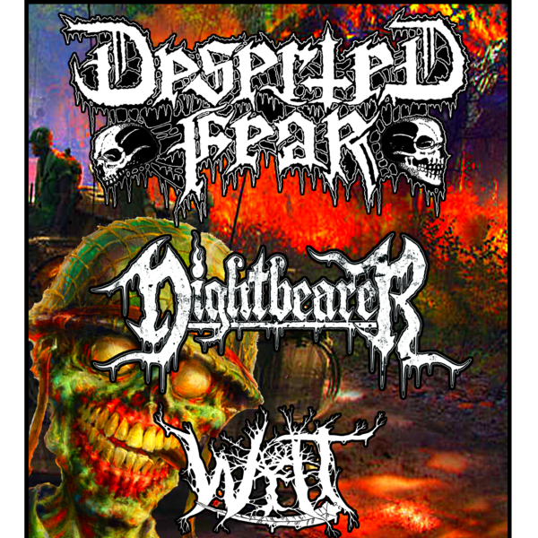 DESERTED FEAR + NIGHTBEARER + WILT