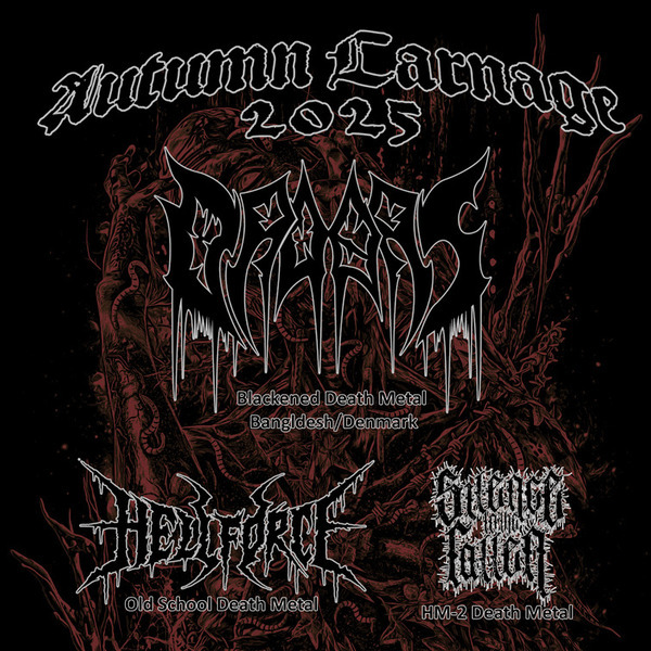 OROBAS + HELLFORCE + SILENCE TO THE FALLEN